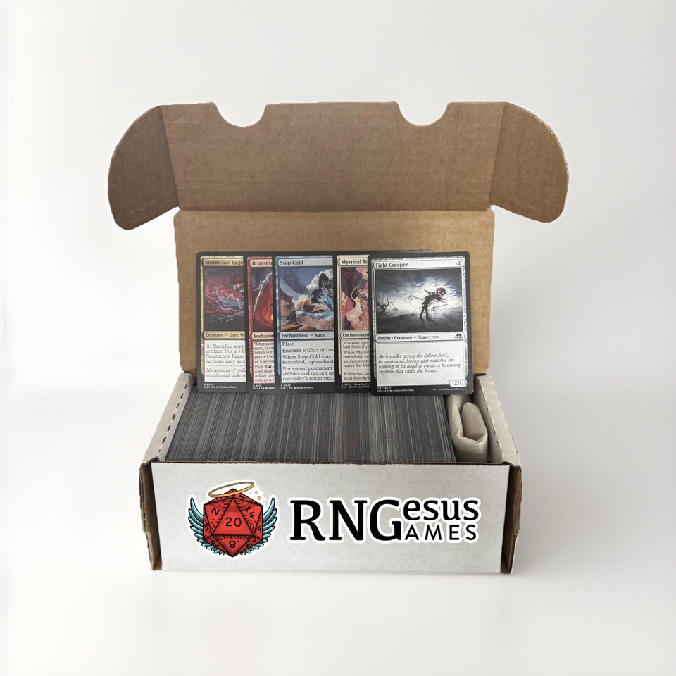 500 MTG Cards Bulk Lot Common/Uncommon No Duplicates Commander Magic | eBay