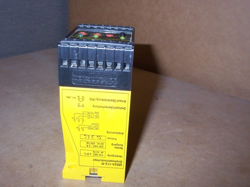 TURCK MS24-112-R/S71 MULTISAFE RATIONAL SPEED MONITOR 110VAC | eBay