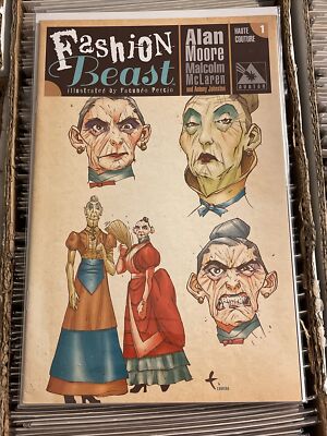 FASHION BEAST #1 FACUNDO PERCIO HAUTE COUTURE VARIANT COVER alan moore ...