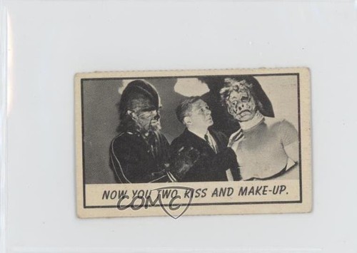 1963 Topps Monster Midgees Mini-Monster Laffs Now You Two Kiss And Make ...