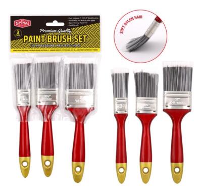 Paint Brush Set House Wall Trim for Home Exterior or Interior Brushes ...