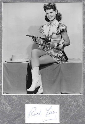 Terry, Ruth: Autograph with an 8"x10" – Ruth Terry in Pistol Pack Mama ...