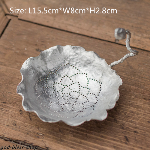 pure tin filter net Chinese tea set accessories tea strainer creative ...