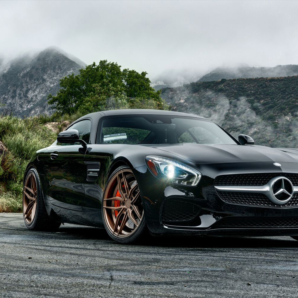 20" FERRADA F8-FR5 BRONZE FORGED CONCAVE WHEELS RIMS FITS MERCEDES AMG ...