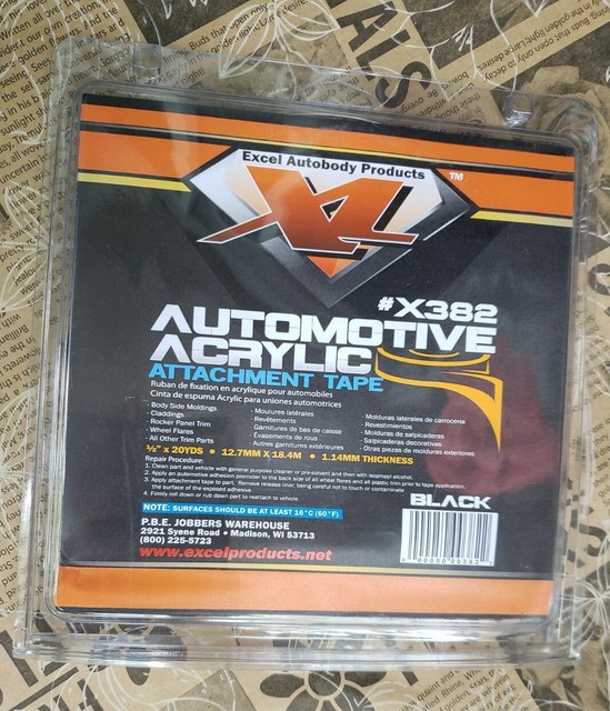 3m 06382 Automotive Acrylic Plus Attachment Tape for sale online | eBay