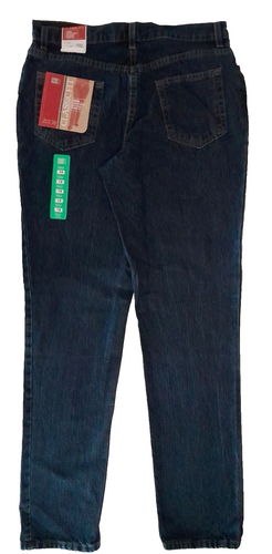 New Faded Glory Women's Plus Classic Fit 5-Pocket Straight Leg Jeans 12 ...