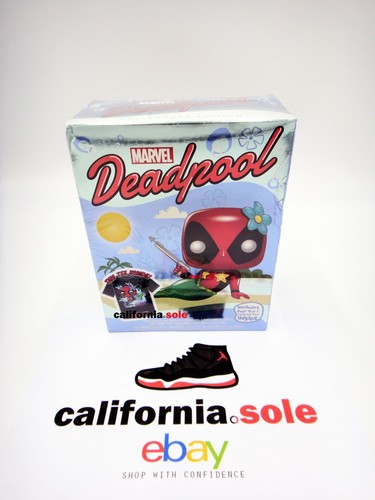 🌊 Funko POP! Marvel Mermaid Deadpool Metallic w T-SHIRT #321 Target ...