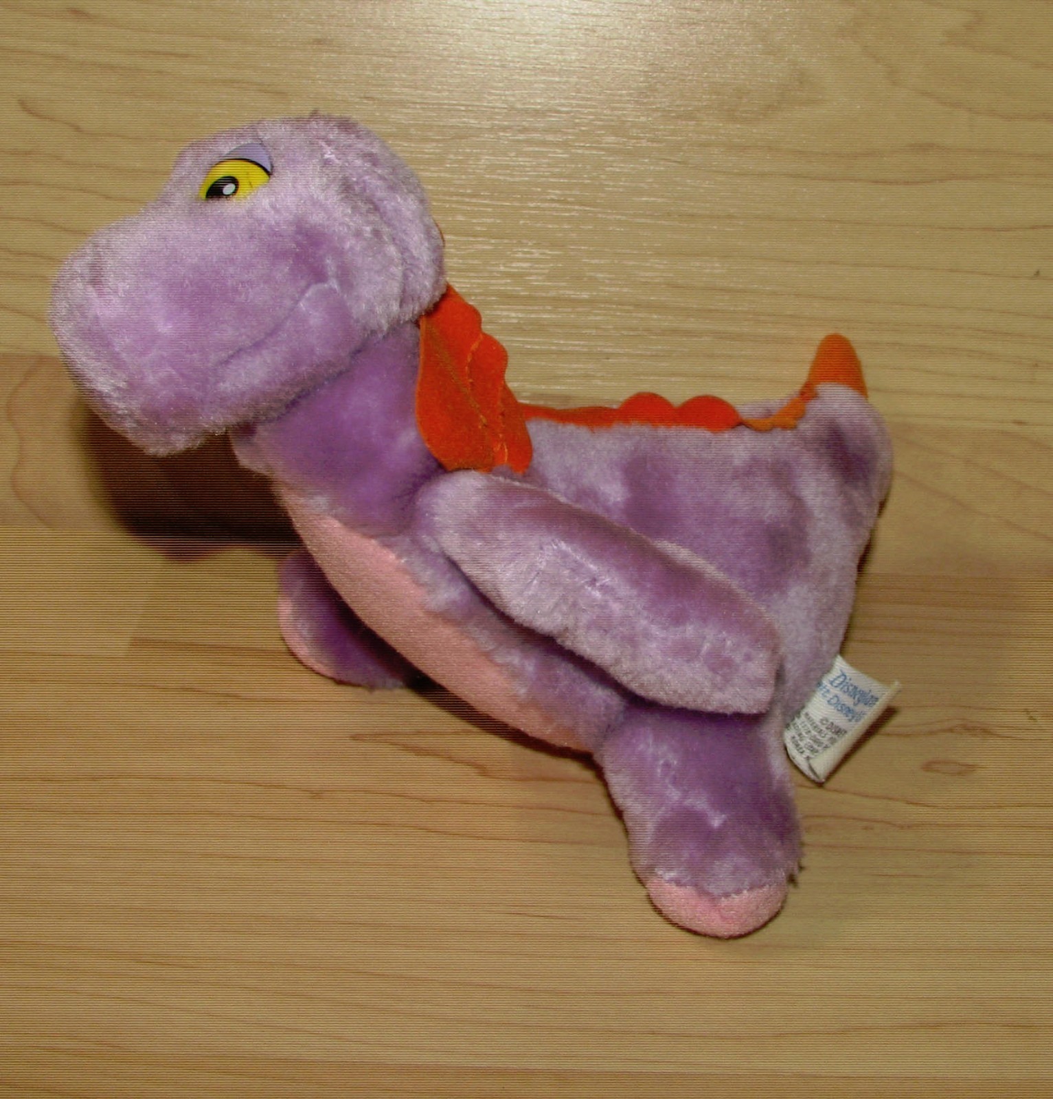 Disneyland Walt Disney World Figment Purple Dragon Plush Toy 8" Vintage ...