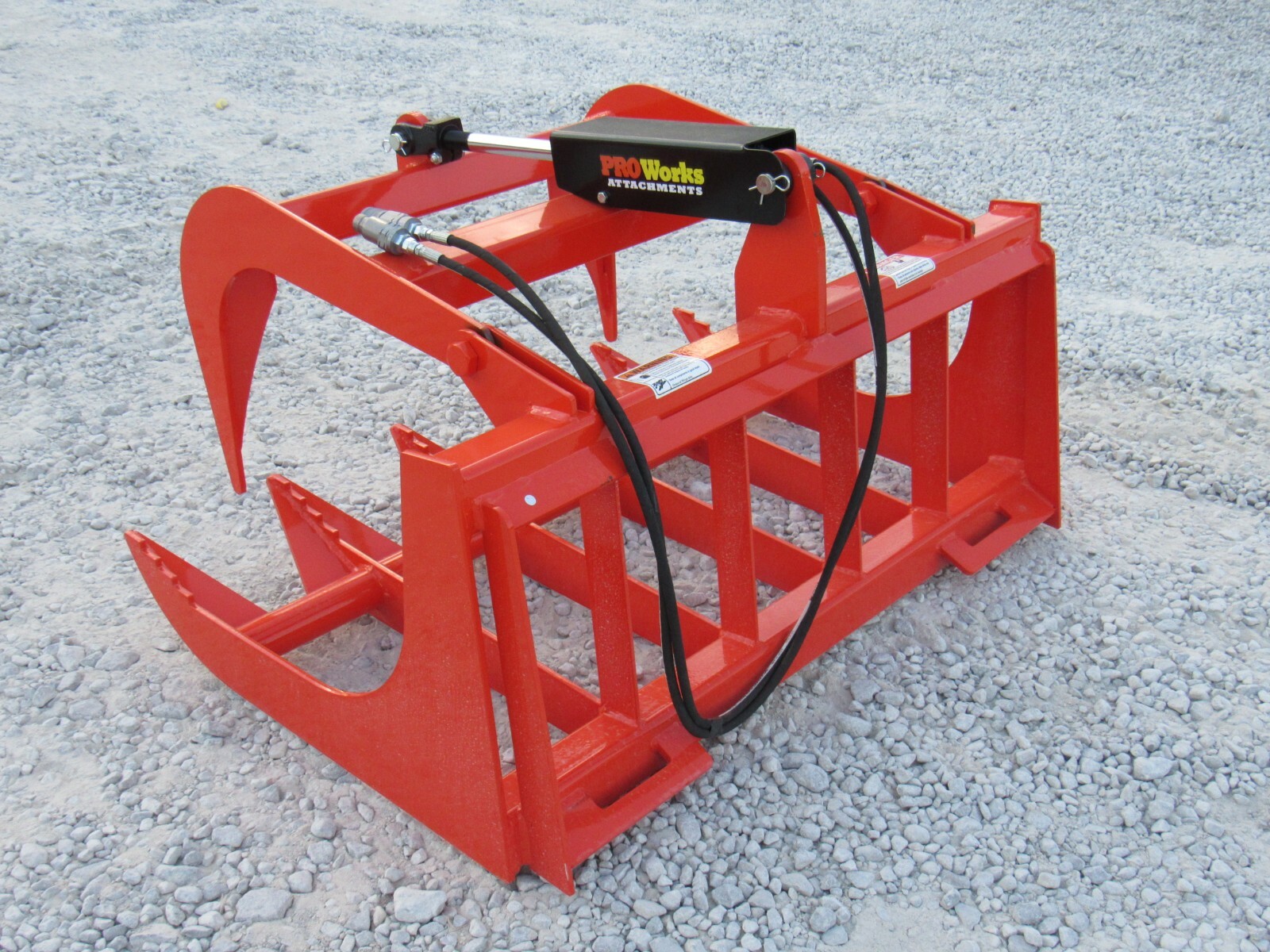 48" Root Rake Grapple Bucket Attachment Kubota Kioti Tractor Loader ...