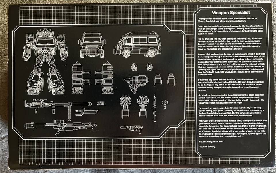 iGear PP05W Weapon Specialist Transformers Ironhide Masterpiece USED ...