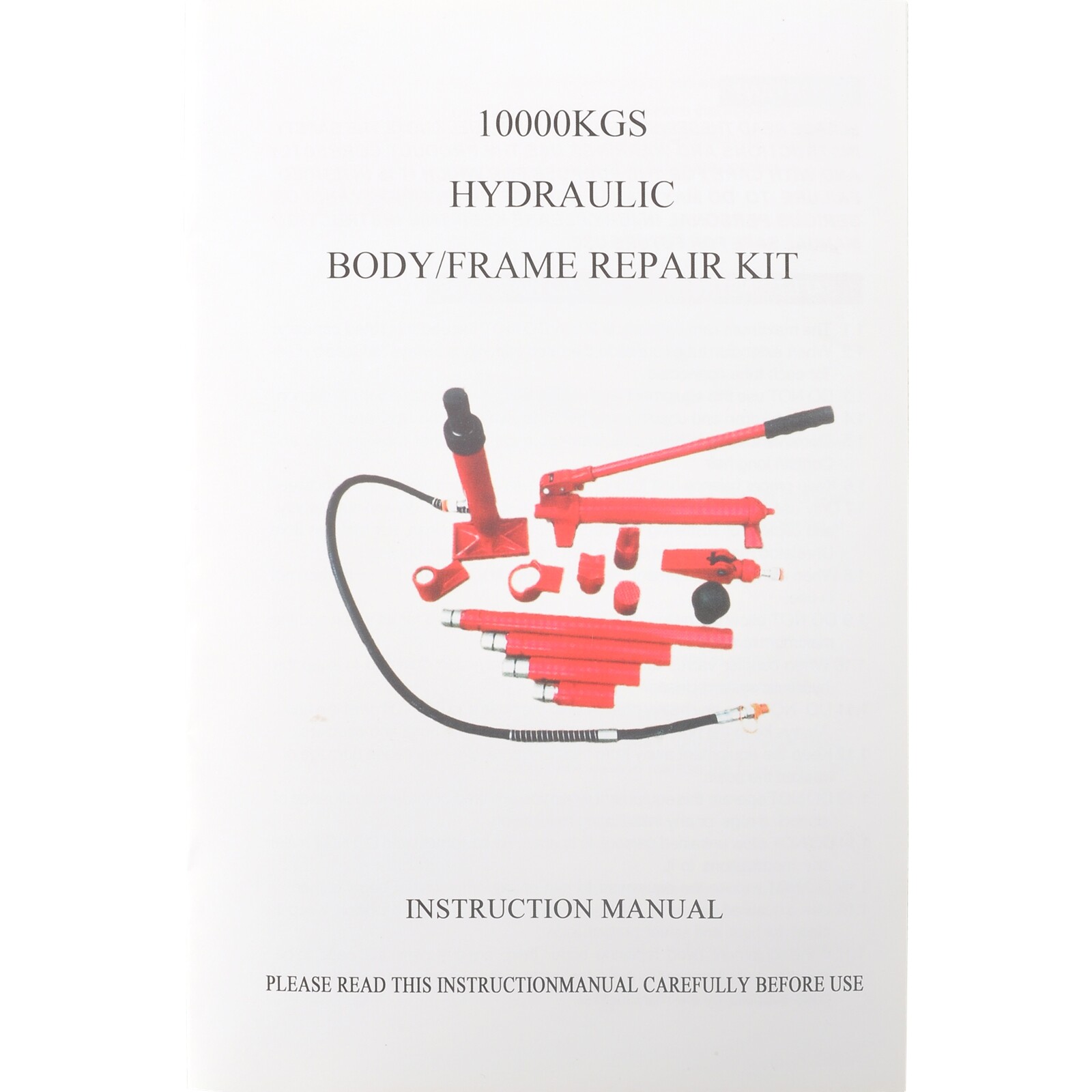 6 Ton Porta Power Hydraulic Jack Body Frame Repair Kit Auto Shop Tool ...