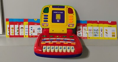 Rare Vintage Megcos My Computer Toy With Activity Cards, Plays 40 Songs ...