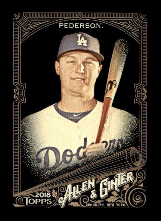 2018 Topps Allen & Ginter's X #31 Joc Pederson Dodgers | eBay