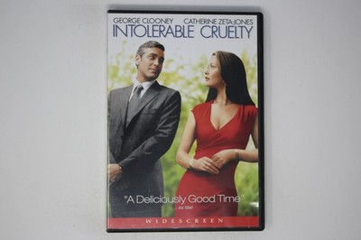 Intolerable Cruelty DVD Widescreen George Clooney Zeta-jones ...