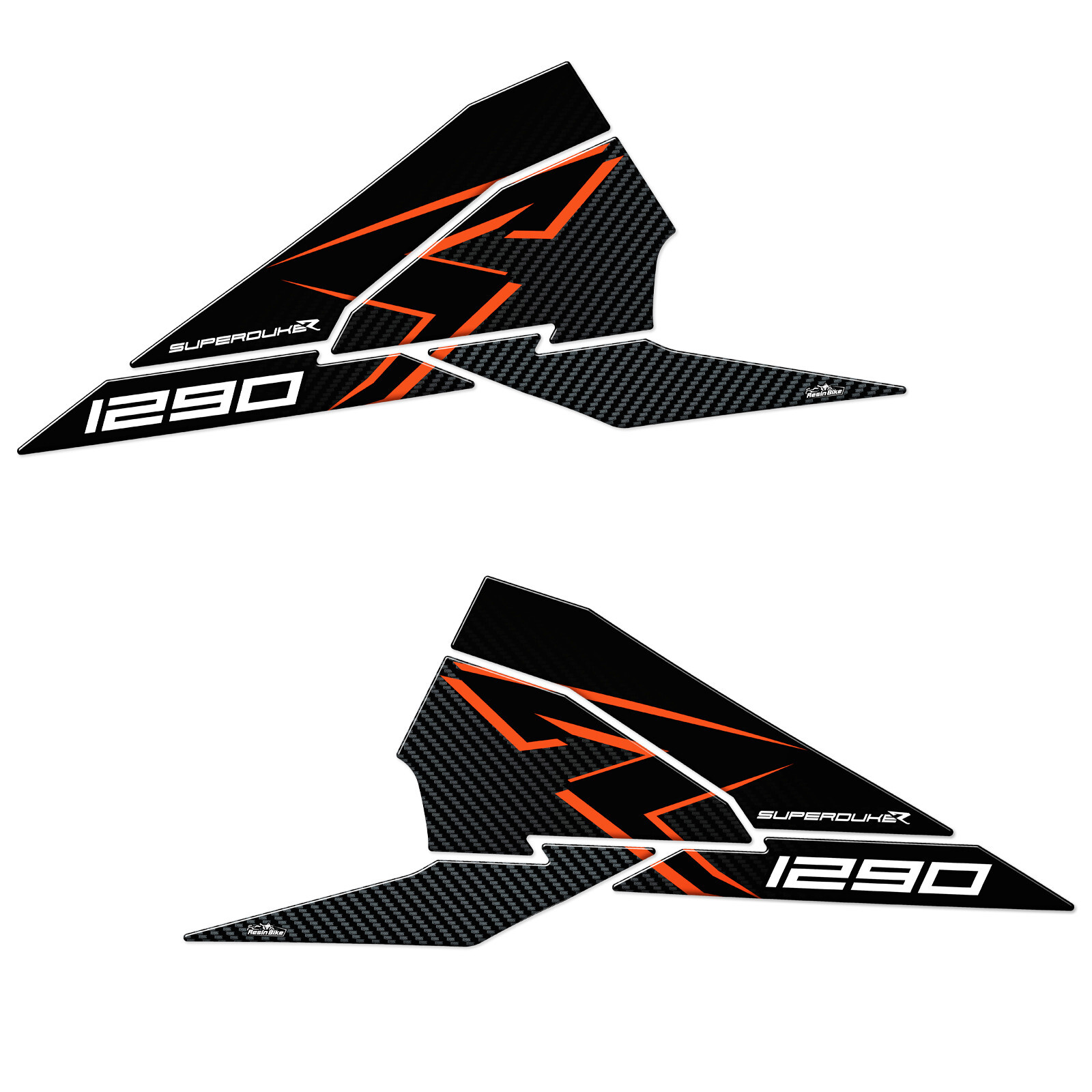 Stickers 3D Compatible With KTM 1290 R Super Duke 2022-2023 Side Tank ...