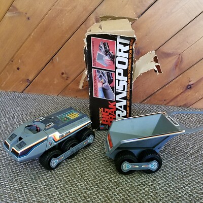 1979 Milton Bradley Big Trak Programmable Electric Tank W Transport ...