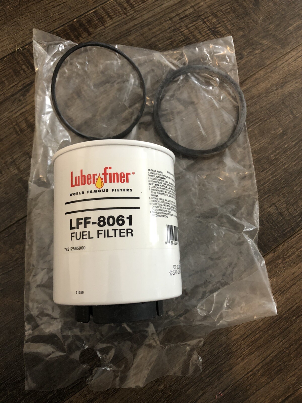 LUBER-FINER LFF8061 - Fuel filter cross reference