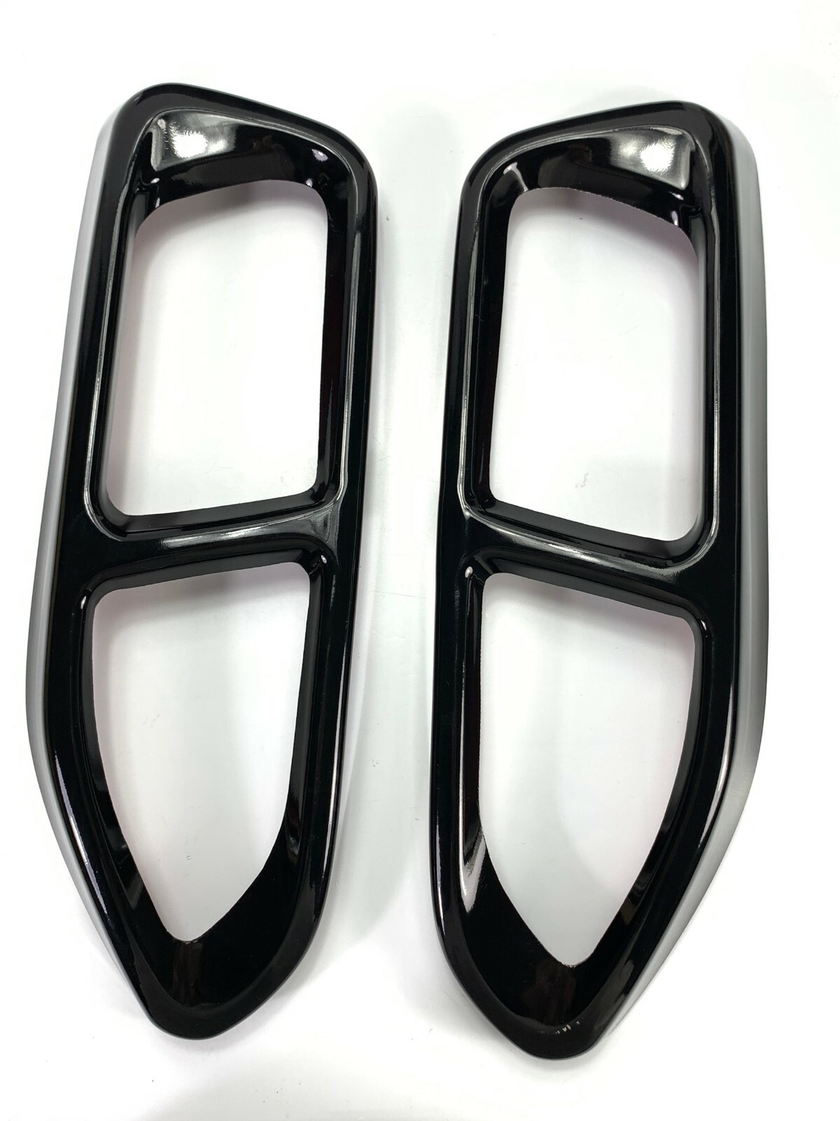Stainless Exhaust Muffler Tip Cover Gloss Black Fits 16-19 G11 G12 ...