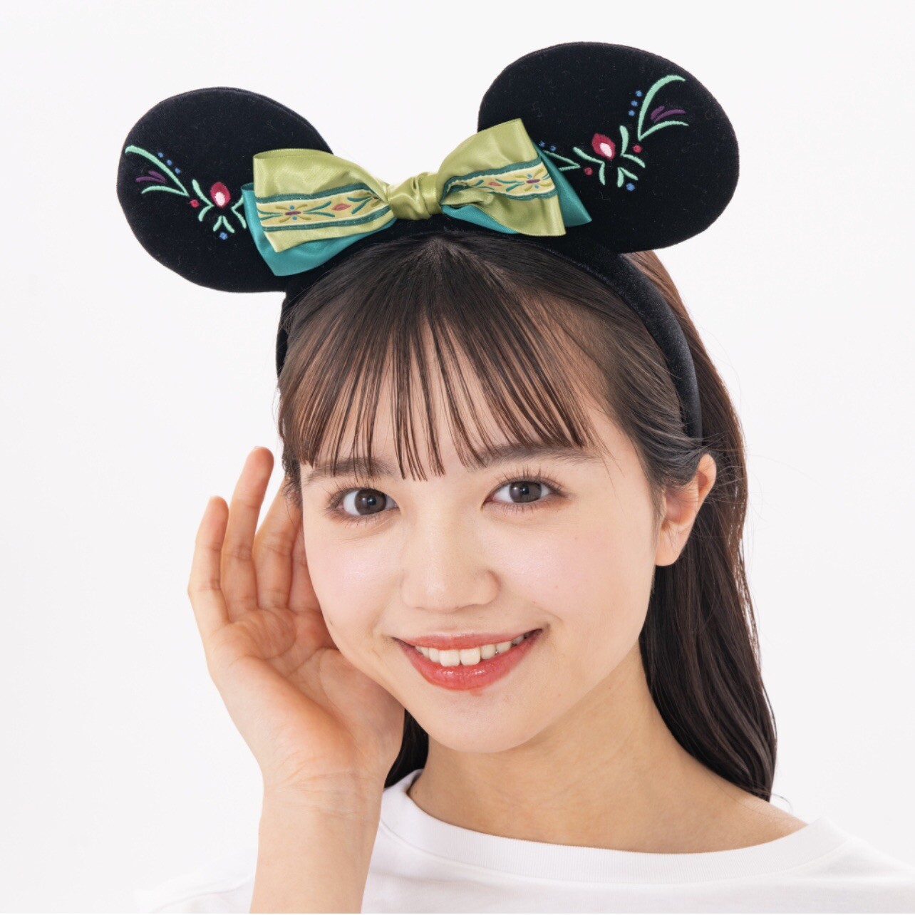 Japan Tokyo Disney Resort Headband Anna Frozen Fantasy Springs Minnie ...