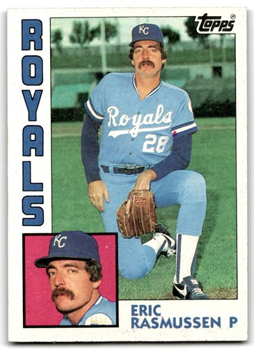 1984 Topps Eric Rasmussen Kansas City Royals #724 | eBay