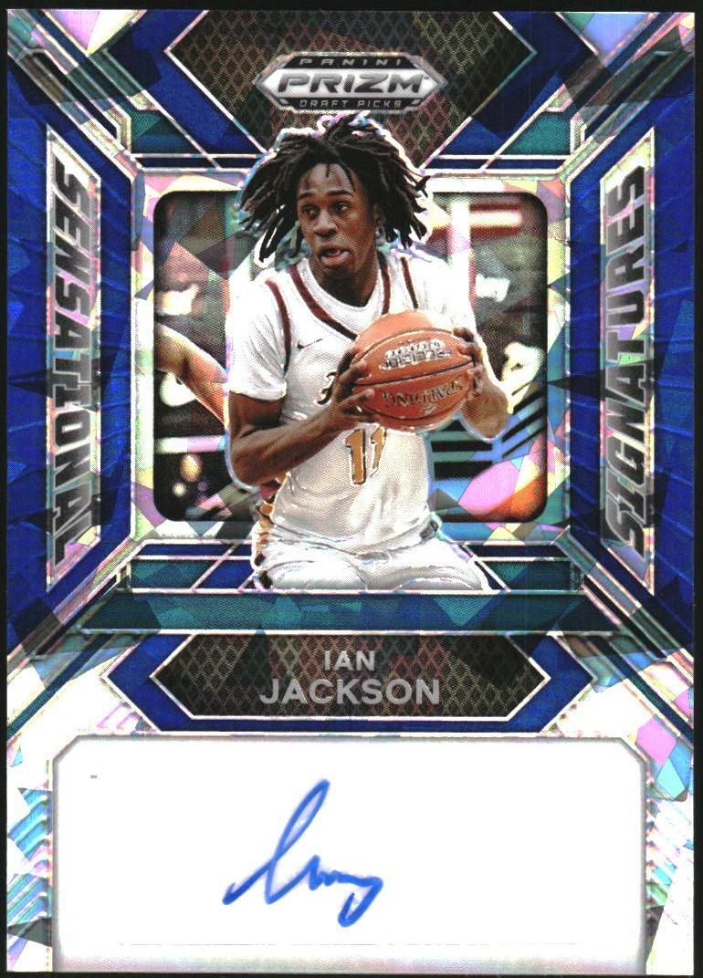 2024 Panini Prizm Draft Picks - Sensational Signatures Ian Jackson #SS ...