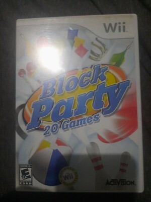 Block Party (Nintendo Wii, 2008) Complete with Manual - CLEANED ...