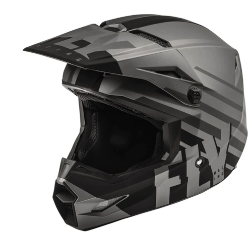 Fly Racing Kinetic Thrive Helmet SIZE Youth Medium MATTE GREY/BLACK 73 ...