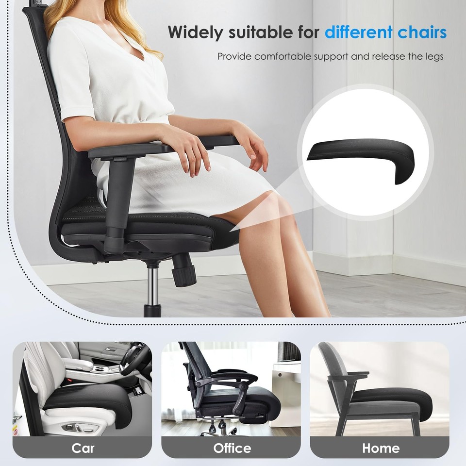 Car Seat Extender Leg Extender Support Cushion for Driver Seats Office ...