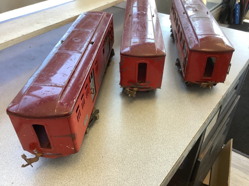 LIONEL PREWAR STANDARD GAUGE #1766/1767/1768 PASSENGER CARS!!! | eBay