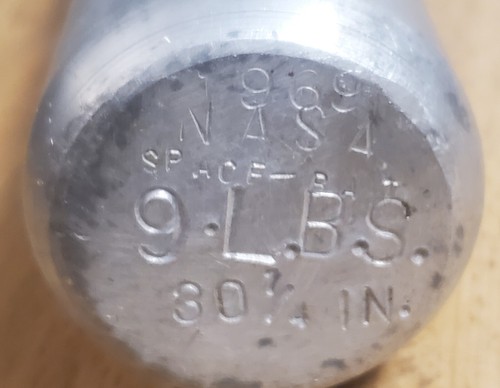 VERY RARE 1969 NASA SPACE-BAT 9LBS 30 1/4" | eBay