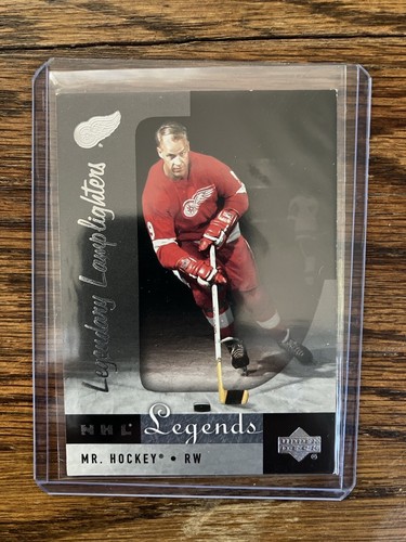Mr. Hockey 2001 Upper Deck NHL Legends NHL Hockey Cards Ready To Grade ...