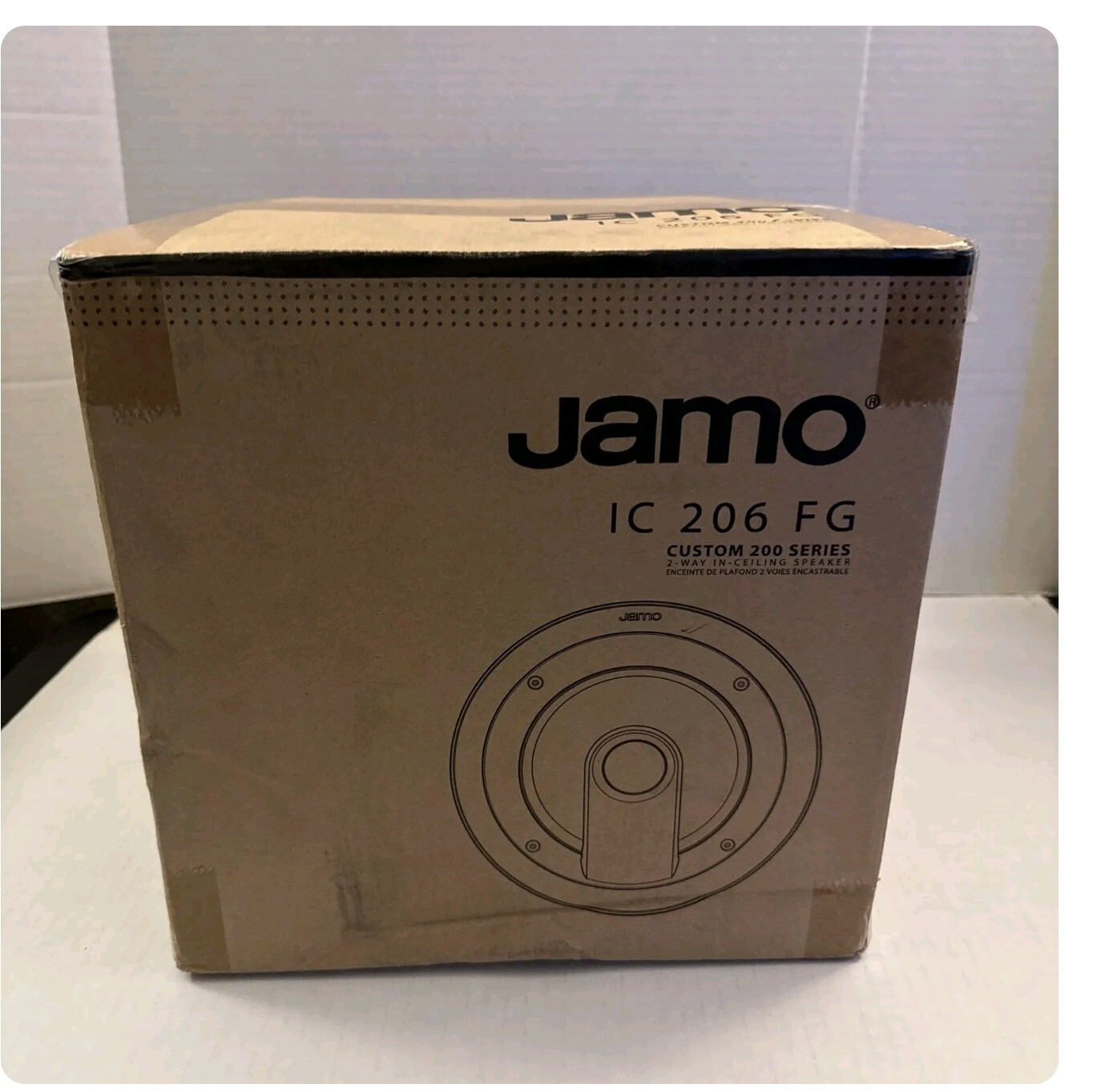 Jamo IC 206 FG Custom 200 Series 2-Way In Ceiling Speakers (Pair) 6.5 ...