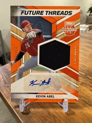 Kevin Abel 2022 Panini Elite Extra Future Threads RPA Rookie Patch Auto ...