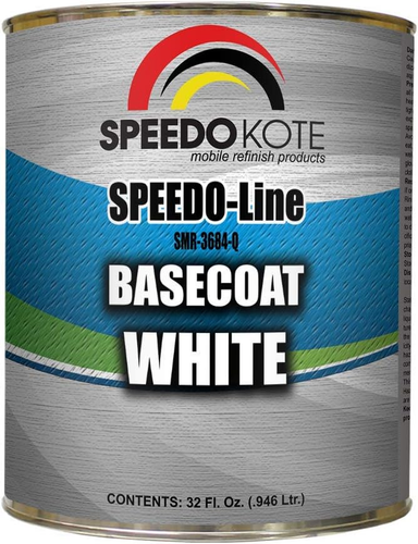 Base Coat White Automotive Base Coat, One Quart SMR-3684-Q ...