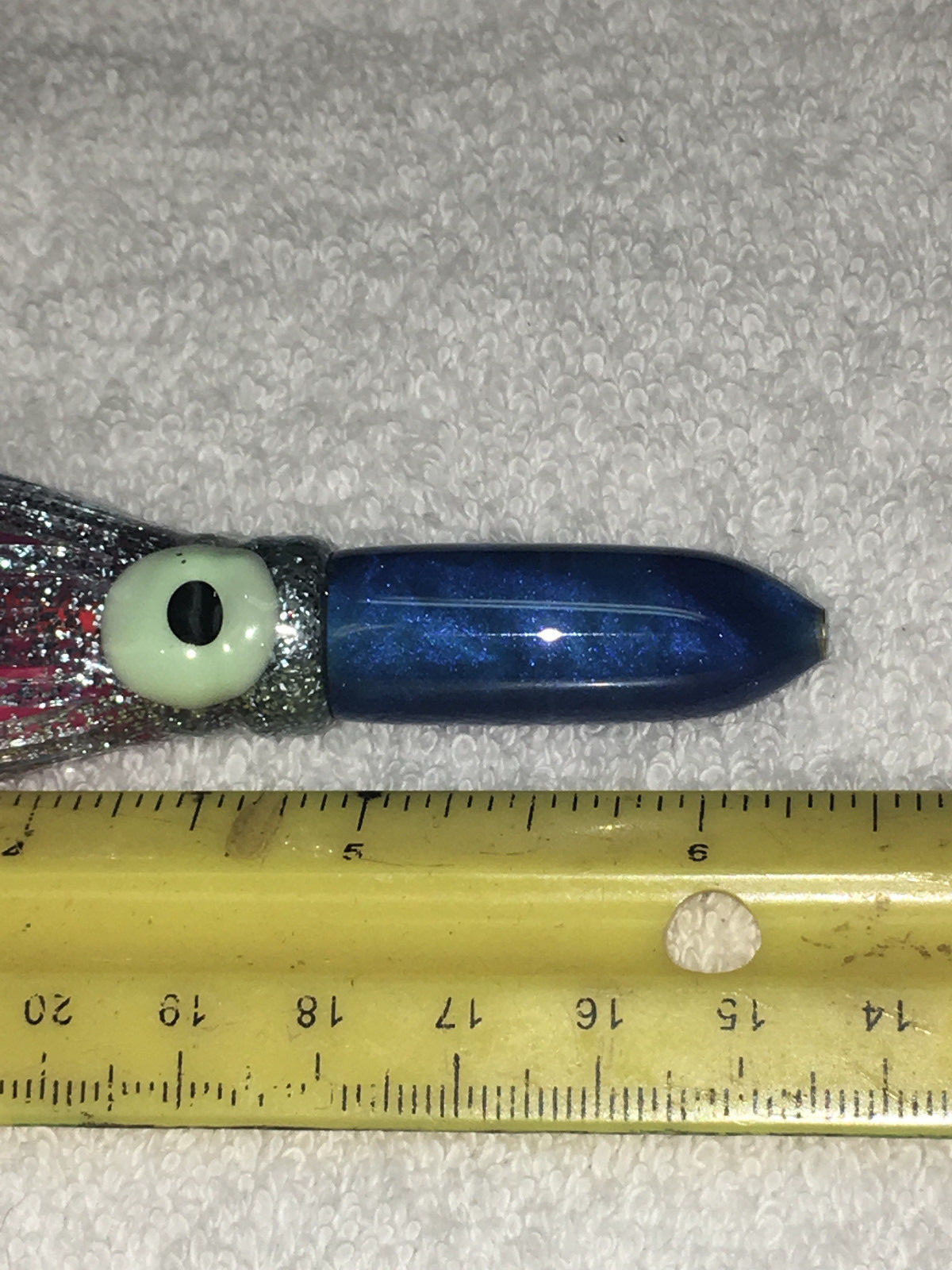 Albacore/Marlin/Dorado Jig (5 inch Bullet)Solid Pearl Blue | eBay