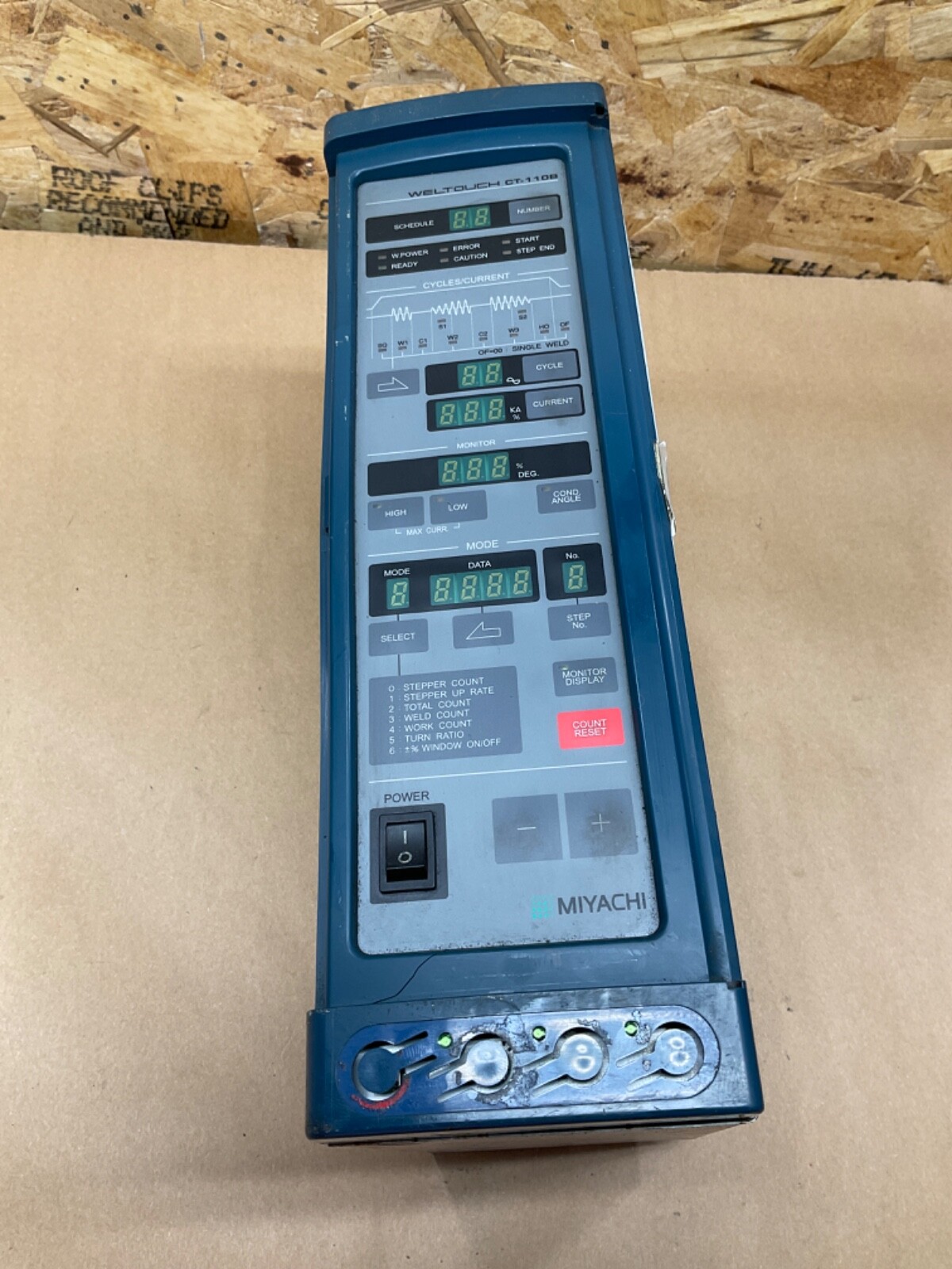 MIYACHI CT-110B WELTOUCH CONTROLLER CT-110B-00-01 #01A49PR2*AD | eBay