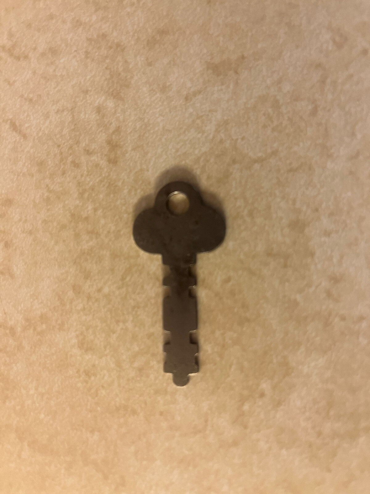 Vintage Flat Steel Key, Trunk, Padlock, Desk, Cabinet Key Approx. 1 3/4 ...