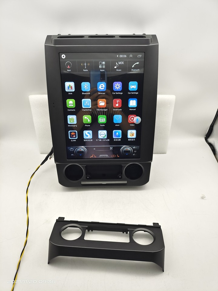 12.1" Tesla Style Car Gps Radio Stereo Navigation For Ford F-150 2016 ...