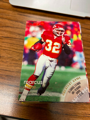 Marcus Allen Kansas City Chiefs Greatest Game 1996 Fleer | eBay