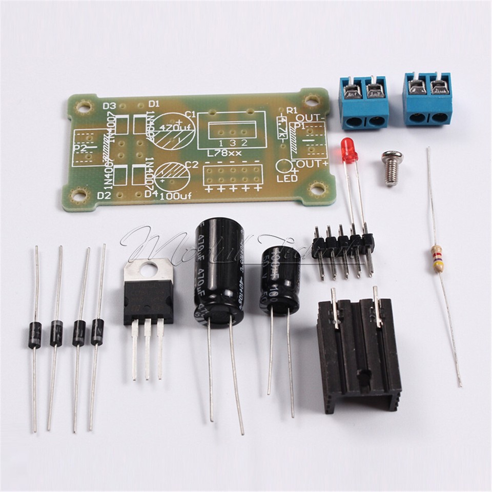 LM7806 L7806 Step Down 8V-35V to 6V Power Supply Module DIY Kit- | eBay