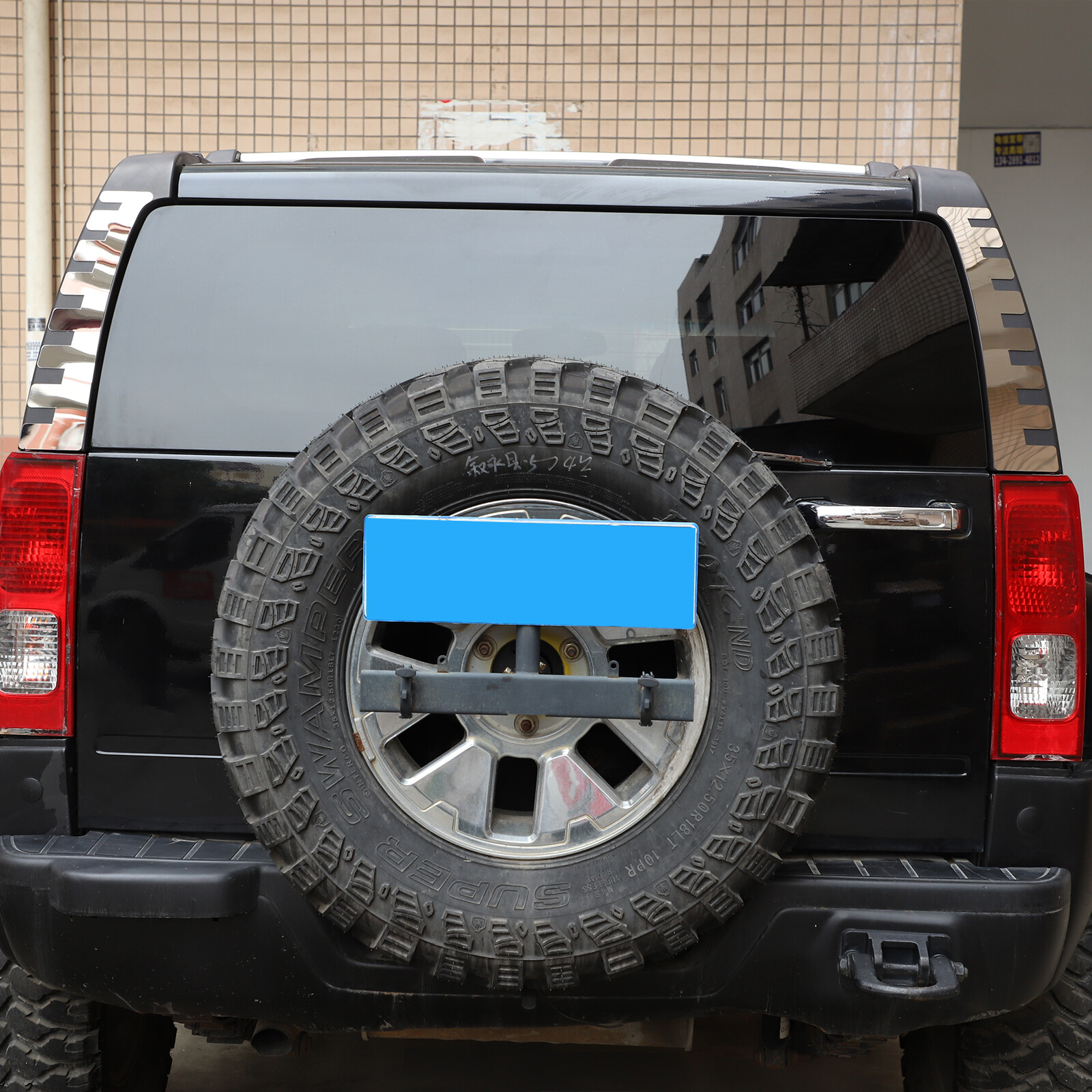 REAR UPPER PILLAR COVER TRIM GUARD STEEL FOR 2006-2010 HUMMER H3 | eBay