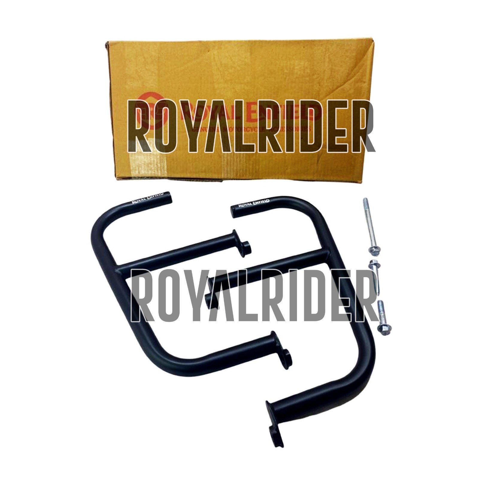 for Royal ENFIELD GT CONTINENTAL 650cc Large Engine Guard Black With ...