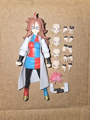 Bandai SH Figuarts Dragon Ball Fighterz Android 21 Action Figure Lab ...