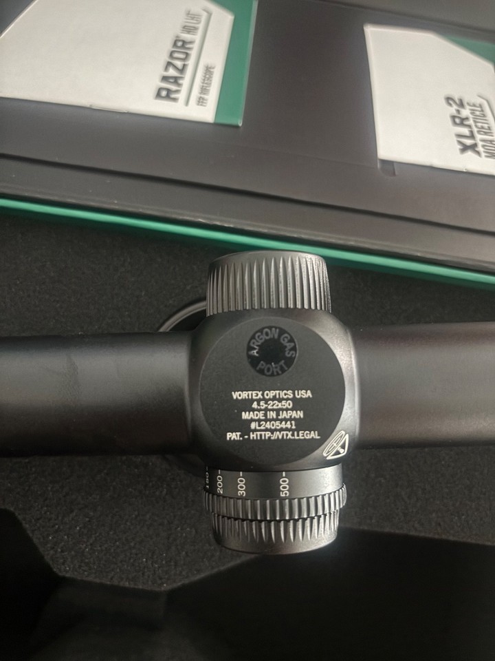 Vortex Razor HD LHT 4.5-22x 50mm Rifle Scope - XLR-2 | eBay