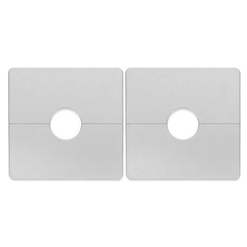 2 Pcs Water Pipe Cover Air Conditioning Hole Decorative Bathroom Plate ...