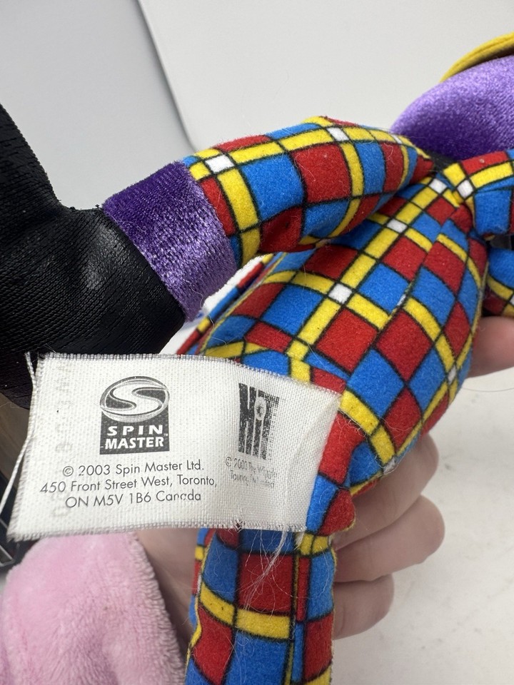 The Wiggles 2003 HENRY the OCTOPUS 12" Singing Plush Spin Master -Rare ...