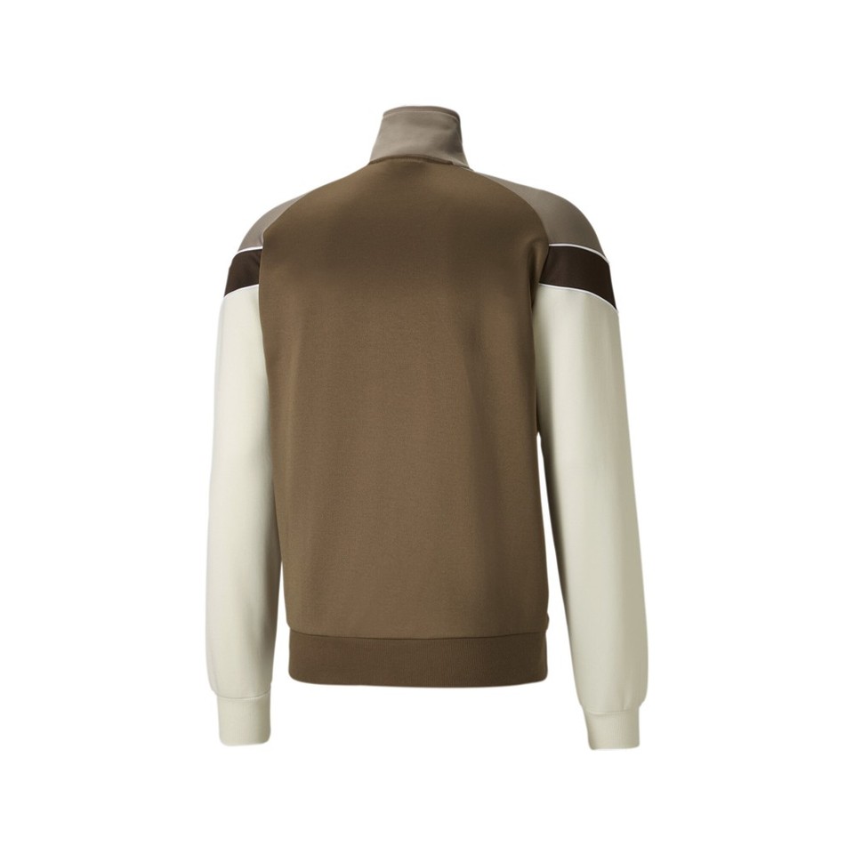 Puma L. London X Full Zip Track Jacket Mens Brown Casual Athletic ...