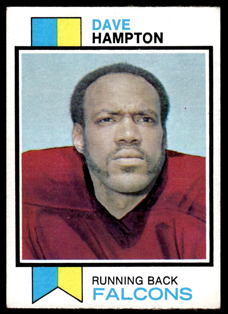 1973 TOPPS DAVE HAMPTON 4 RC ATLANTA FALCONS #145 | eBay