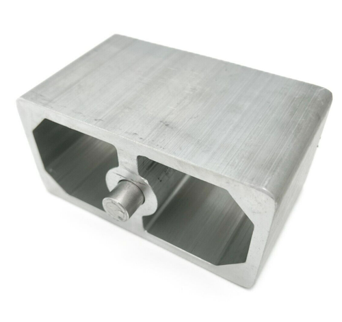 Pair 3" Inch Aluminum Extruded Leaf Spring Lowering Blocks w/ U-Bolt ...