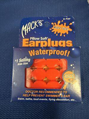 Mack’s “Soft Moldable Silicone Putty Ear Plugs - Kids Size Comfortable ...